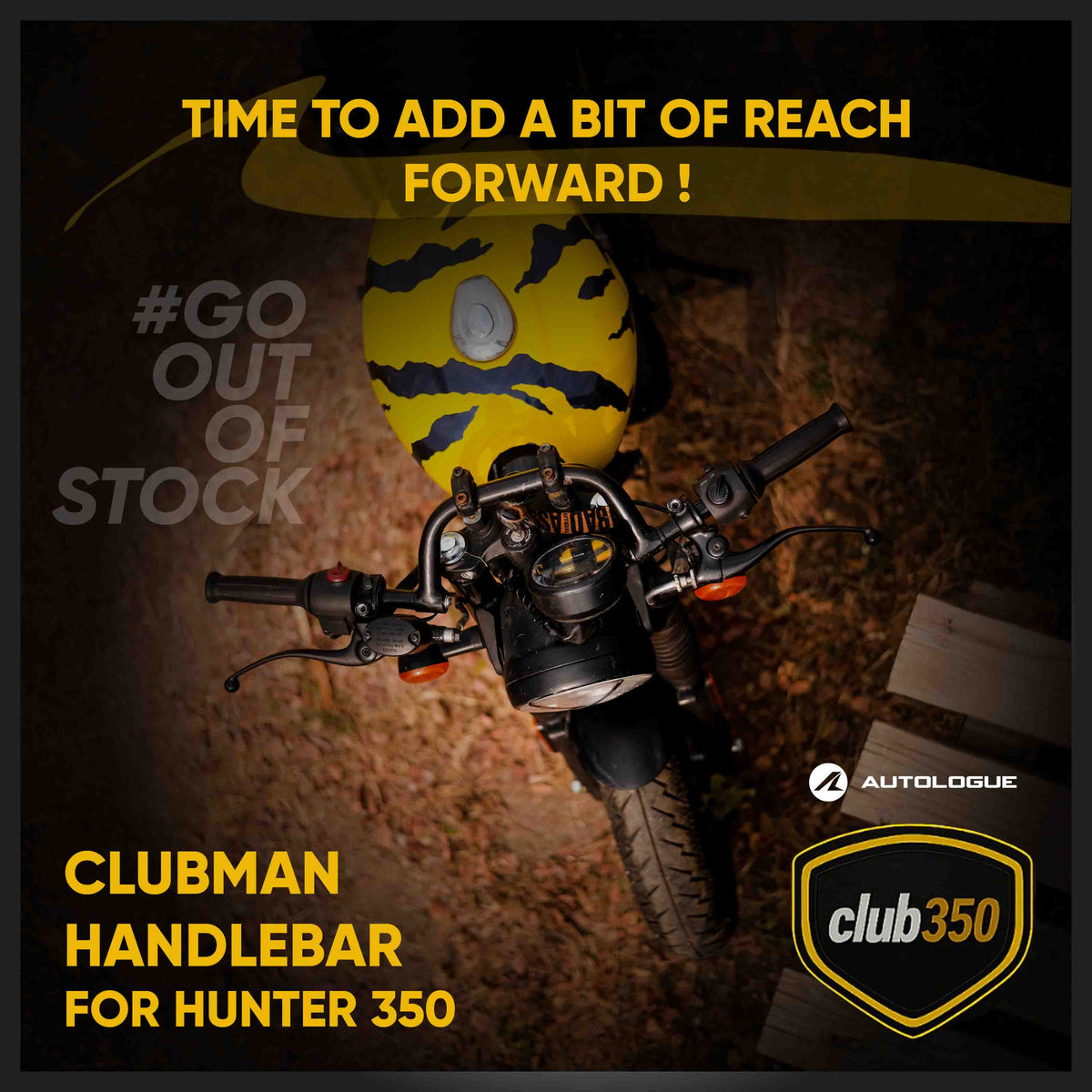 Club 350 Handlebar for Hunter – Autologue Design