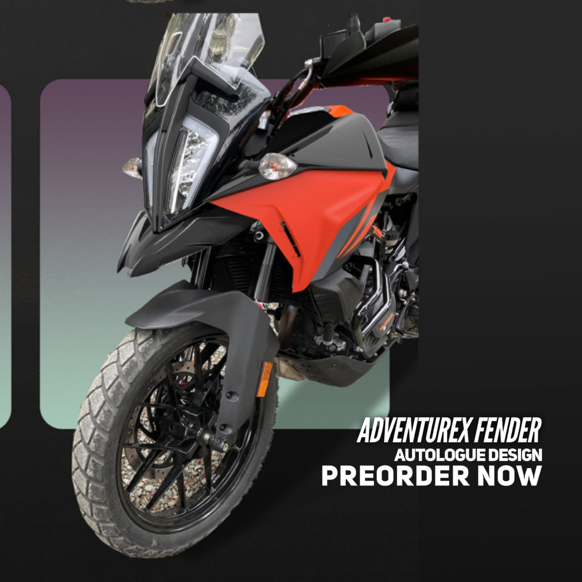 AdventureX Front Fender – Autologue Design