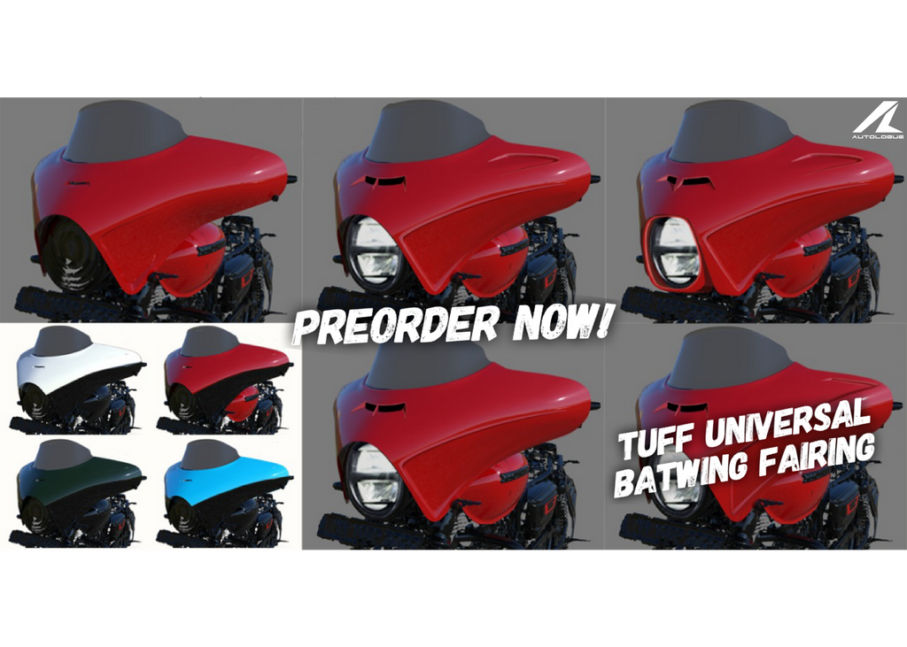 Tuff - Batwing Fairing Kit for the Meteor – Autologue Design